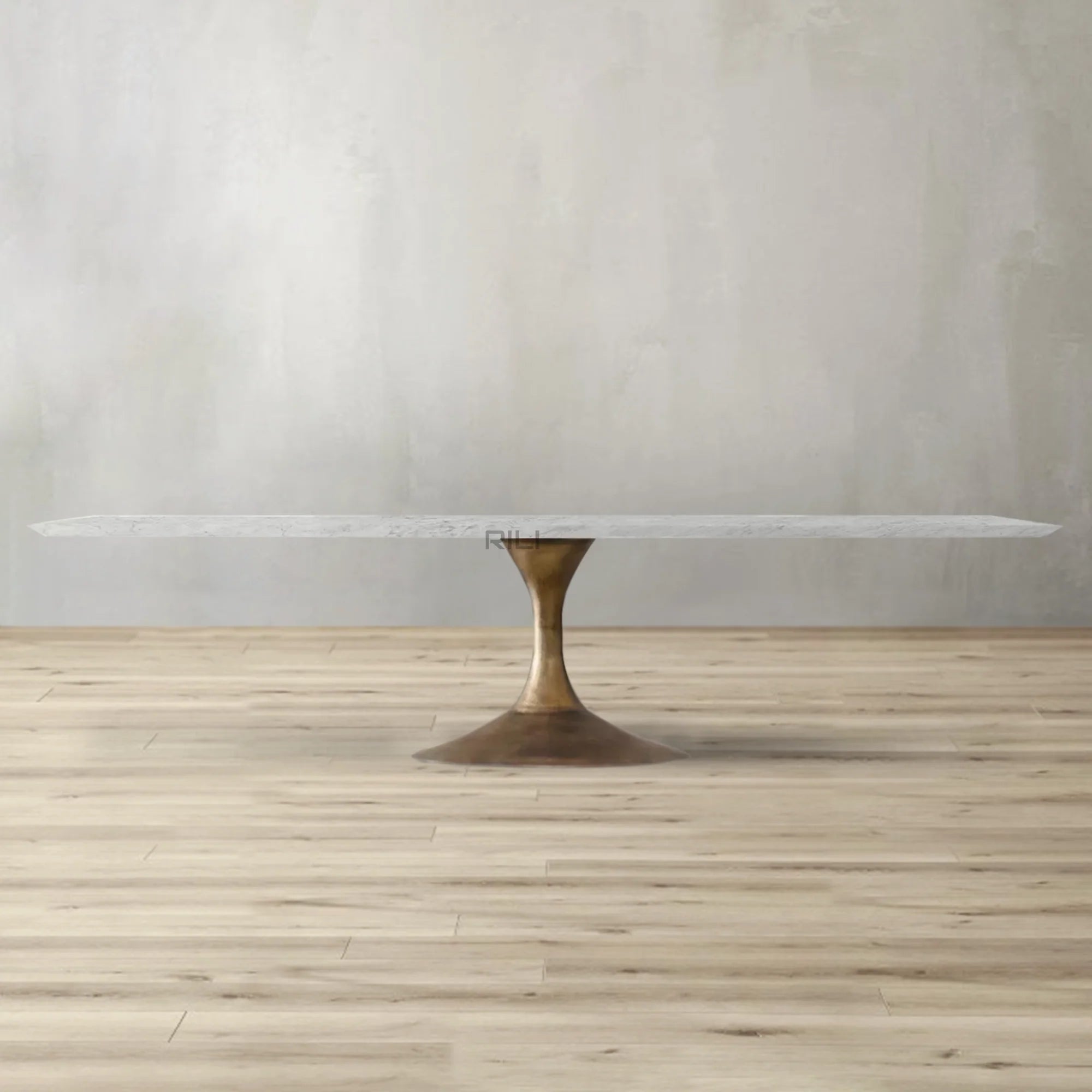 Aero Stone Rectangular Dining Table